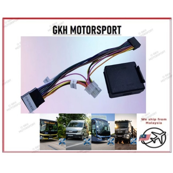 LORRY BUS 24V TO 12V ANDROID PLAYER SOCKET CONVERTOR LIMITED 16PIN HEAD ...
