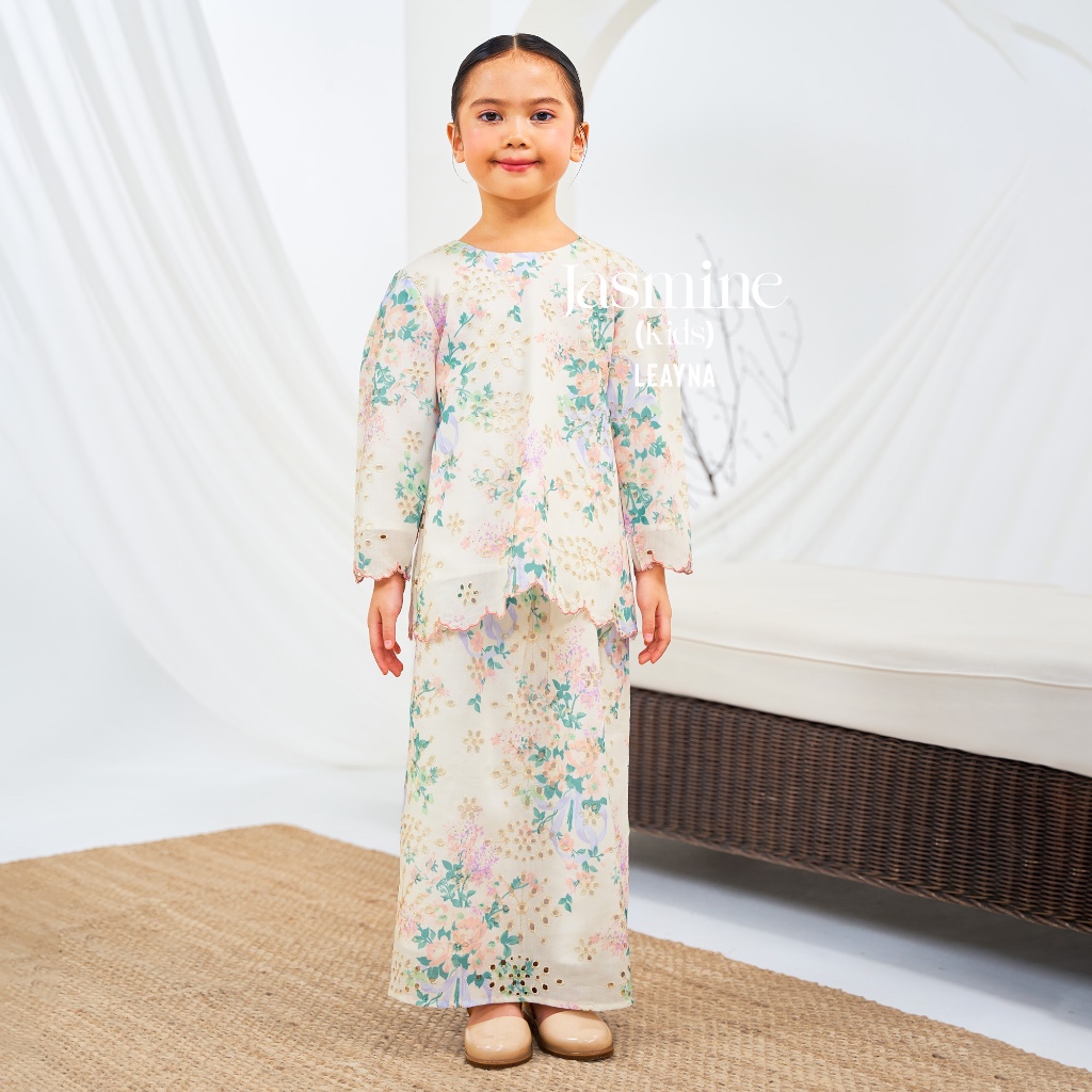 [LEAYNA.CO] [JASMINE KIDS] Kurung Kedah Moden | Shopee Malaysia
