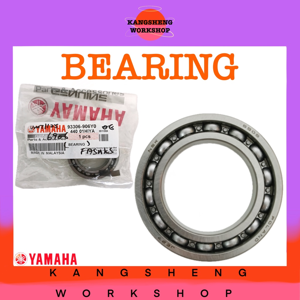 YAMAHA BEARING (ORIGINAL) - (6906) (93306-906Y0) | Shopee Malaysia
