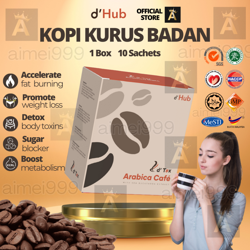 Serbuk Kopi Arabika Kopi Segera Instant Coffee 10 packs Arabika Coffee ...