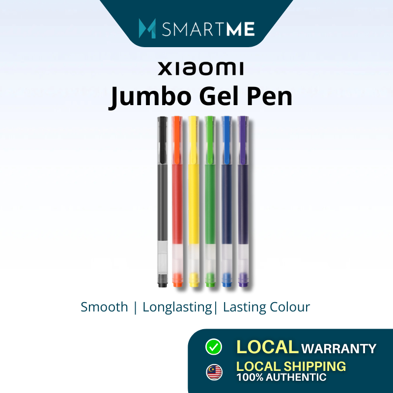 Xiaomi Mi Jumbo Gel Ink Pen 0.5mm Super Durable Writing Sign Pen ...