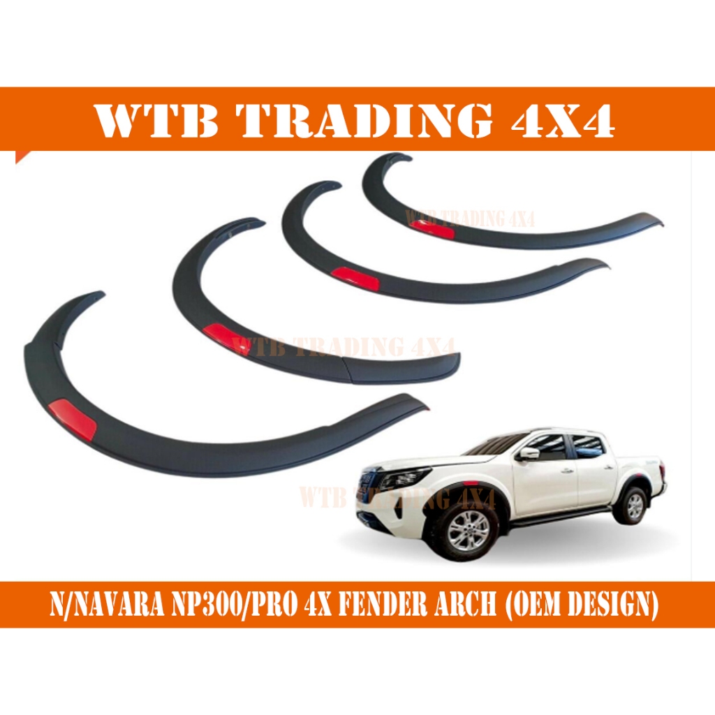 Nissan navara 2021 Np 300 Fender Arch New arrival 4pcs Special For ...