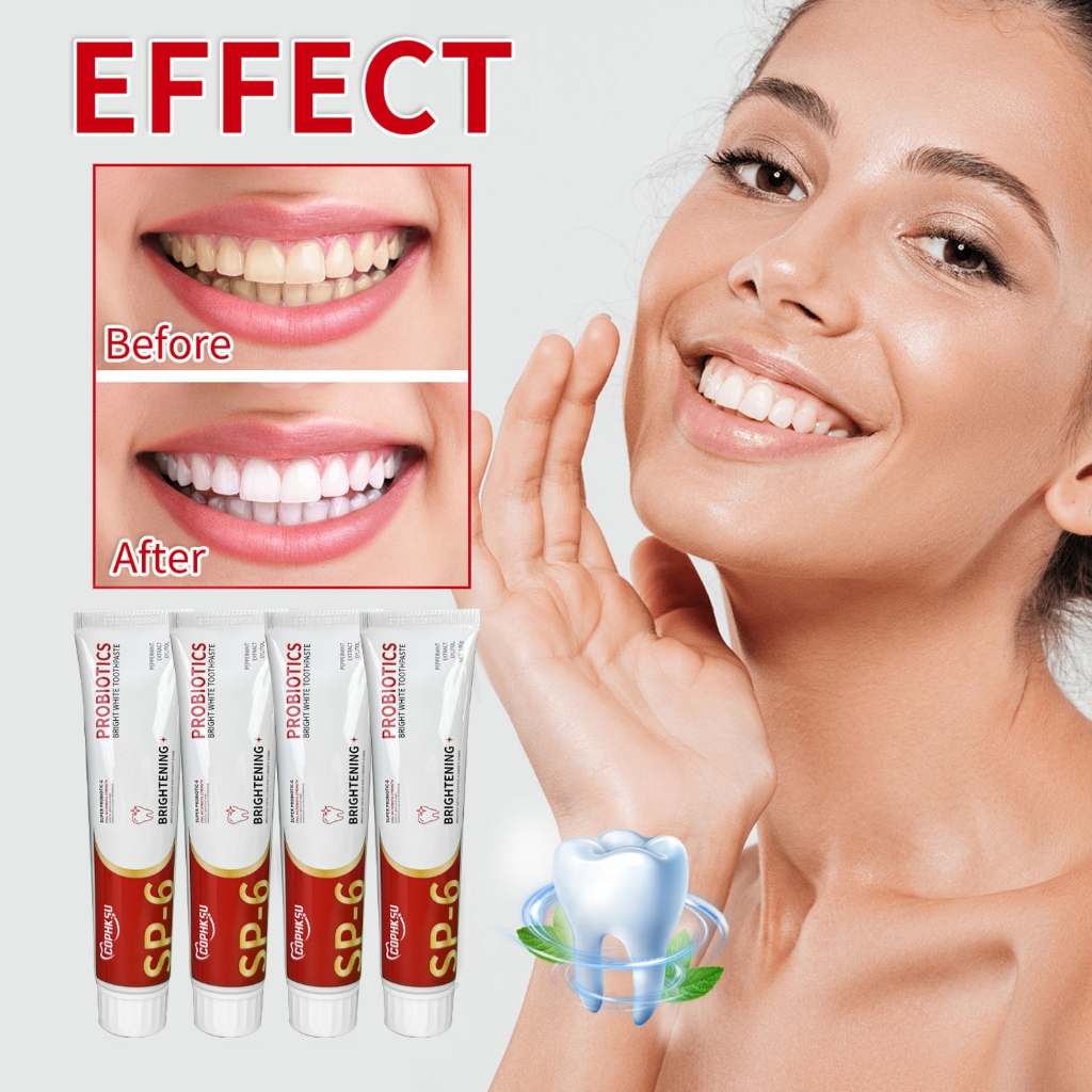 SP-6 Whitening Toothpaste Probiotic Caries Toothpaste for Bad Breath ...