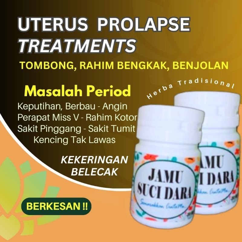 Kapsul Prolapse Rahim, Cegah Rahim Turun, Back Pain Sakit Pinggang,Cara ...