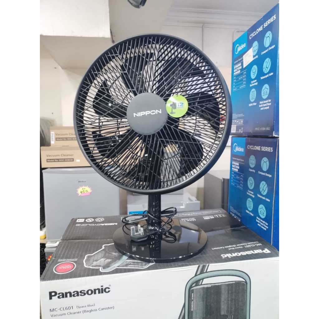 NIPPON ELECTRIC TABLE FAN 16" NTF-168(BL) | Shopee Malaysia
