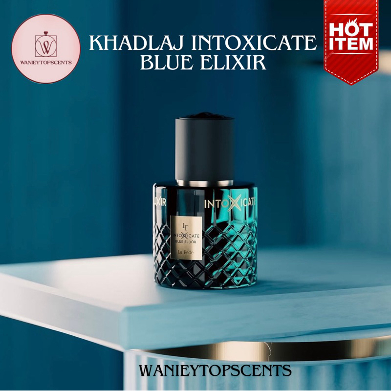 KHADLAJ INTOXICATE BLUE ELIXIR (JPG ELIXIR) | Shopee Malaysia