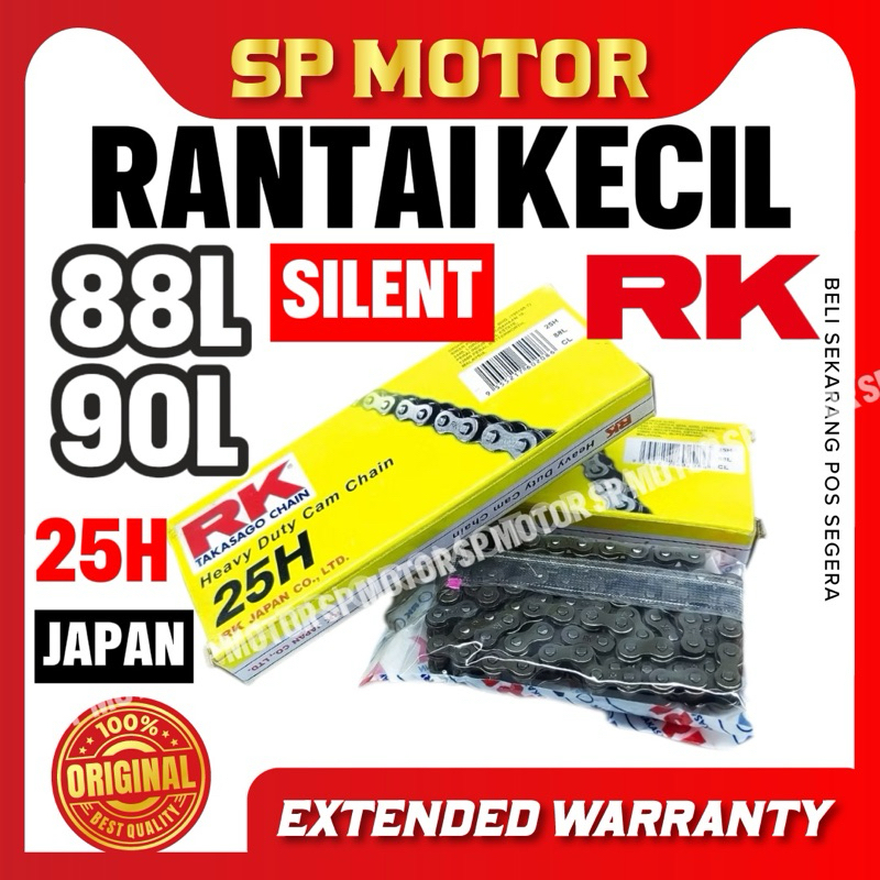 Rk Heavy Duty Timing Chain Silent Chain 88L / 90L Dream / Class 1 ...