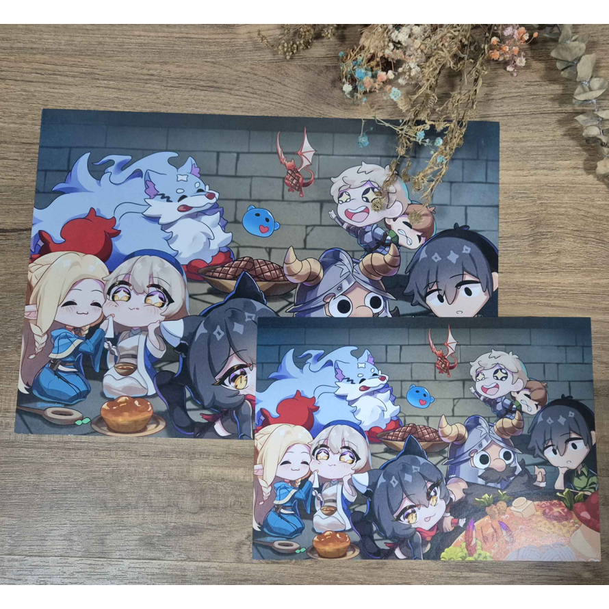 Dungeon Meshi x Campfire Cooking Print A4,A5 | Shopee Malaysia
