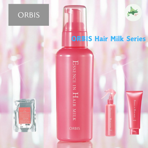 ORBIS Essence in Hair Milk 140g / Refill 140g Treatment Hair Water180ml Essence-In Hair Mask ...