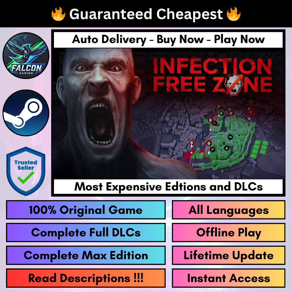 Infection Free Zone [Auto Delivery] [Full DLC] [Steam Offline] PC Game Lifetime | Shopee Malaysia