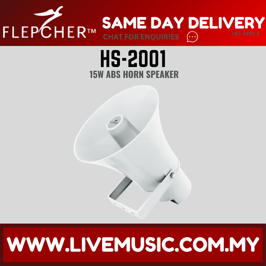 Flepcher HS-2001 ABS Horn Speaker ( HS2001 / HS 2001 ) | Shopee Malaysia