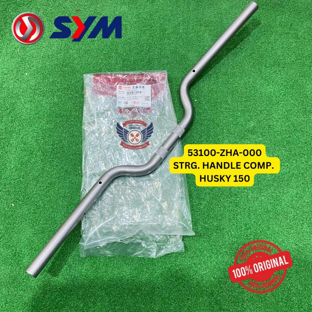 [100% ORI]SYM HUSKY 150 HANDLE BAR ASSY HANDLE PIPE COMP STEERING BESI ...