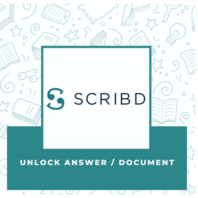 Scribd Unlock Answer / Document (fast response) | Shopee Malaysia