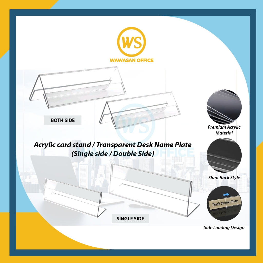Acrylic Display Stand / Acrylic Stand Display / Label Stand / Card ...