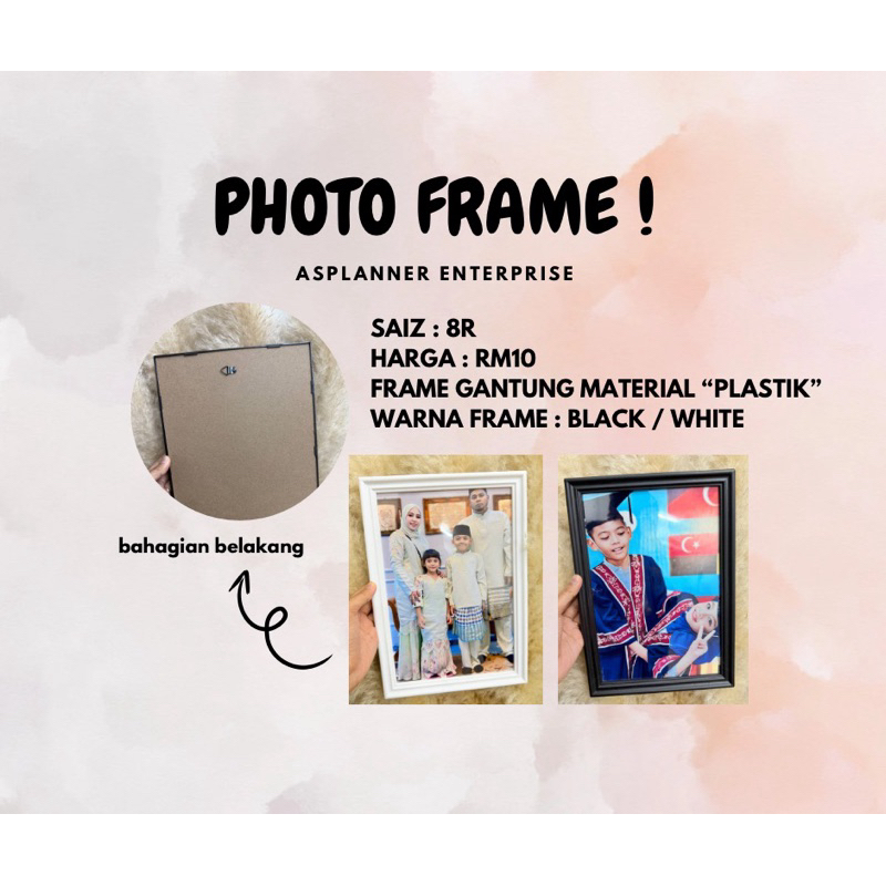 A4 Photo Frame Gantung | Shopee Malaysia