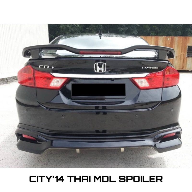 Honda City Gm6 2014-2019 Thai Modulo Spoiler | Shopee Malaysia