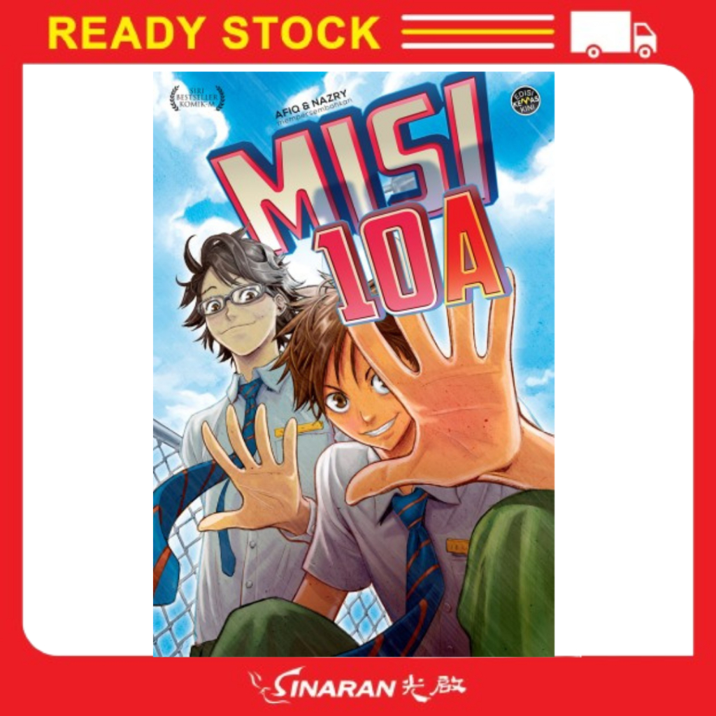 BUKU - KOMIK-M : MISI 10A | Shopee Malaysia