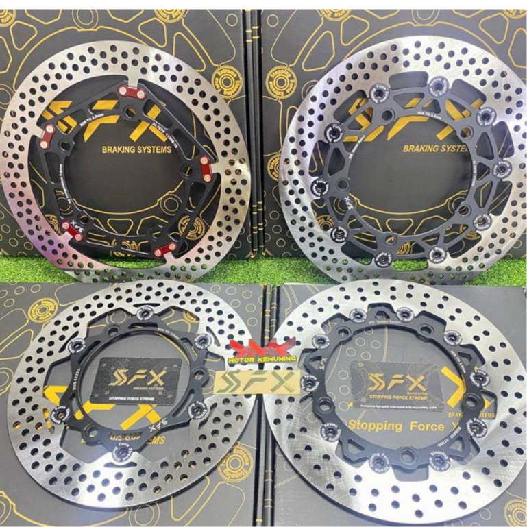 SFX TAIWAN ORIGINAL 💯 ALLOY DISC PLATE XMAX NVX/NMAX TMAX BRAKE ROTOR ...