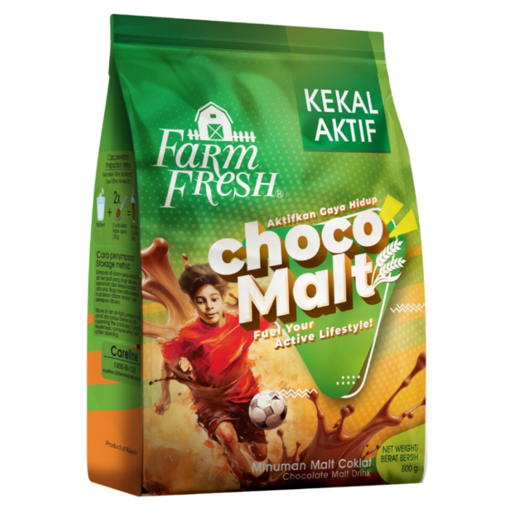 Farm Fresh Choco Malt Powder, (Minuman Malt Coklat) 800g | Shopee Malaysia