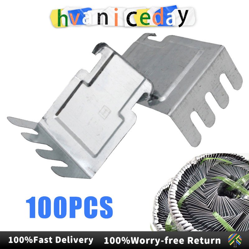 100PCS W Clip Metal Furring Wall Clip Double Furring Clip for Ceiling ...
