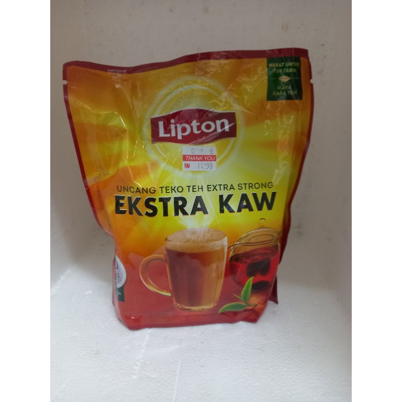 Lipton uncang teko teh extra strong 80bags | Shopee Malaysia