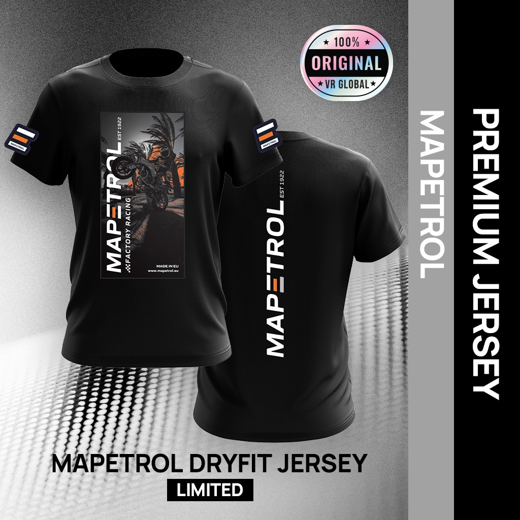MAPETROL LIMITED PREMIUM JERSEY - DRYFIT DESIGN B (M / L / XL) | Shopee Malaysia