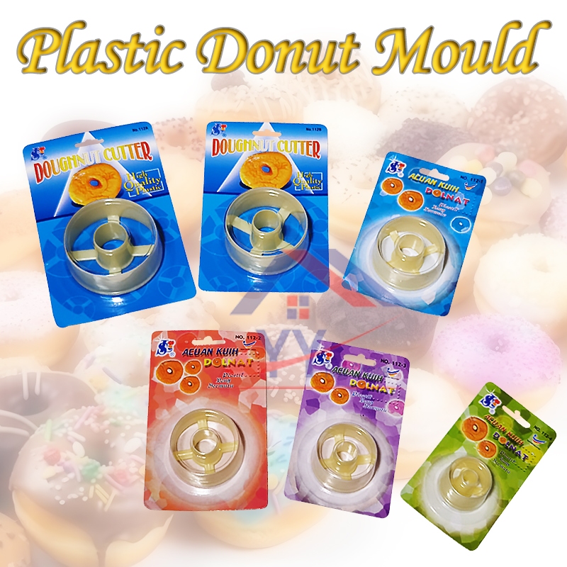 【Sin Lian】 Doughnut Cutter/Plastic Donut Mould/Acuan Donat/Bakery ...