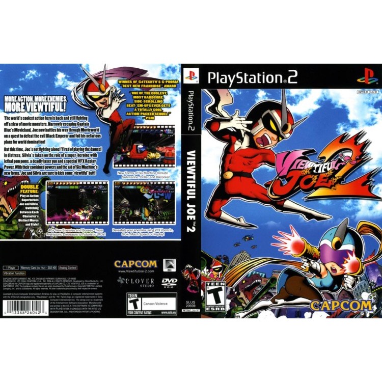 PS2 Viewtiful Joe 2 (DVD GAME) | Shopee Malaysia