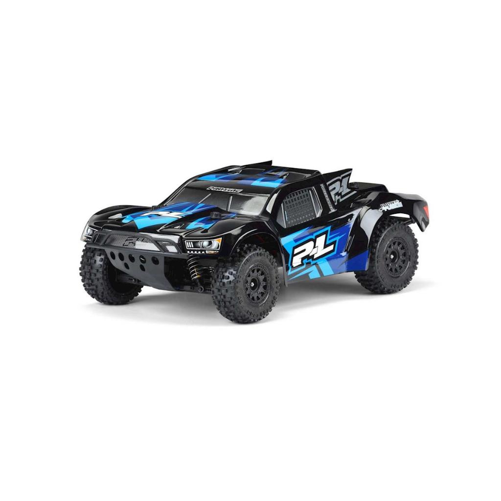 Pro-Line Flo-Tek Fusion Pre-Painted Pre-Cut Short Course Body (Black ...
