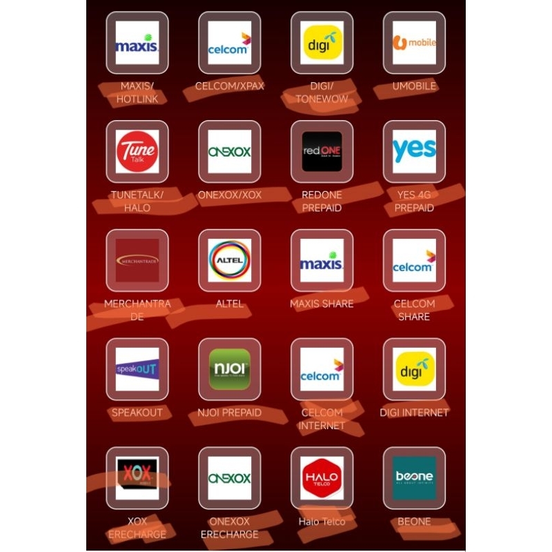 All telco Soft/Pin Reload rm10. 50 | Shopee Malaysia