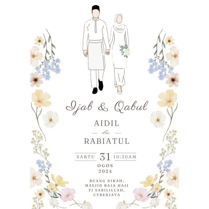 KAD NIKAH / KAD KAHWIN PDF | Shopee Malaysia