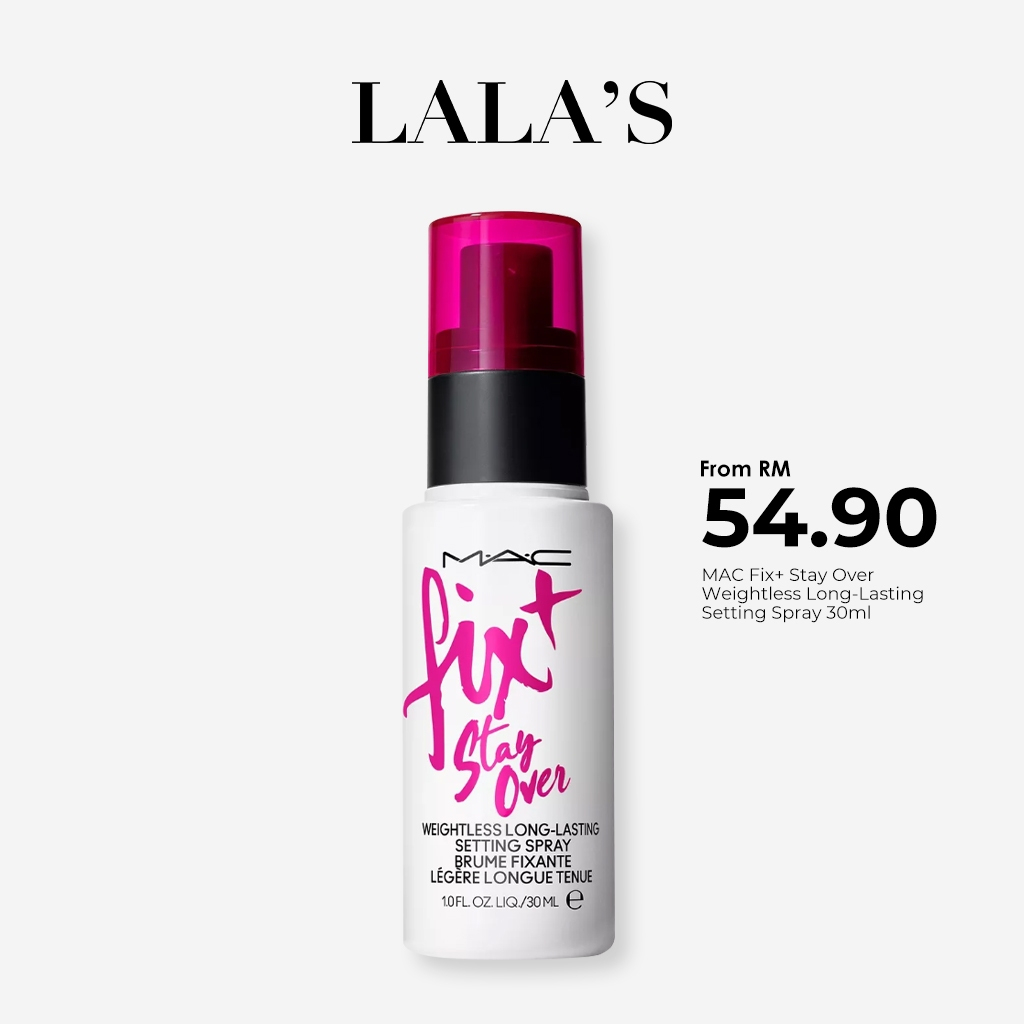Mac Prep + Prime FIX+ Makeup Setting Spray 30ml / Stay Over Weightless ...