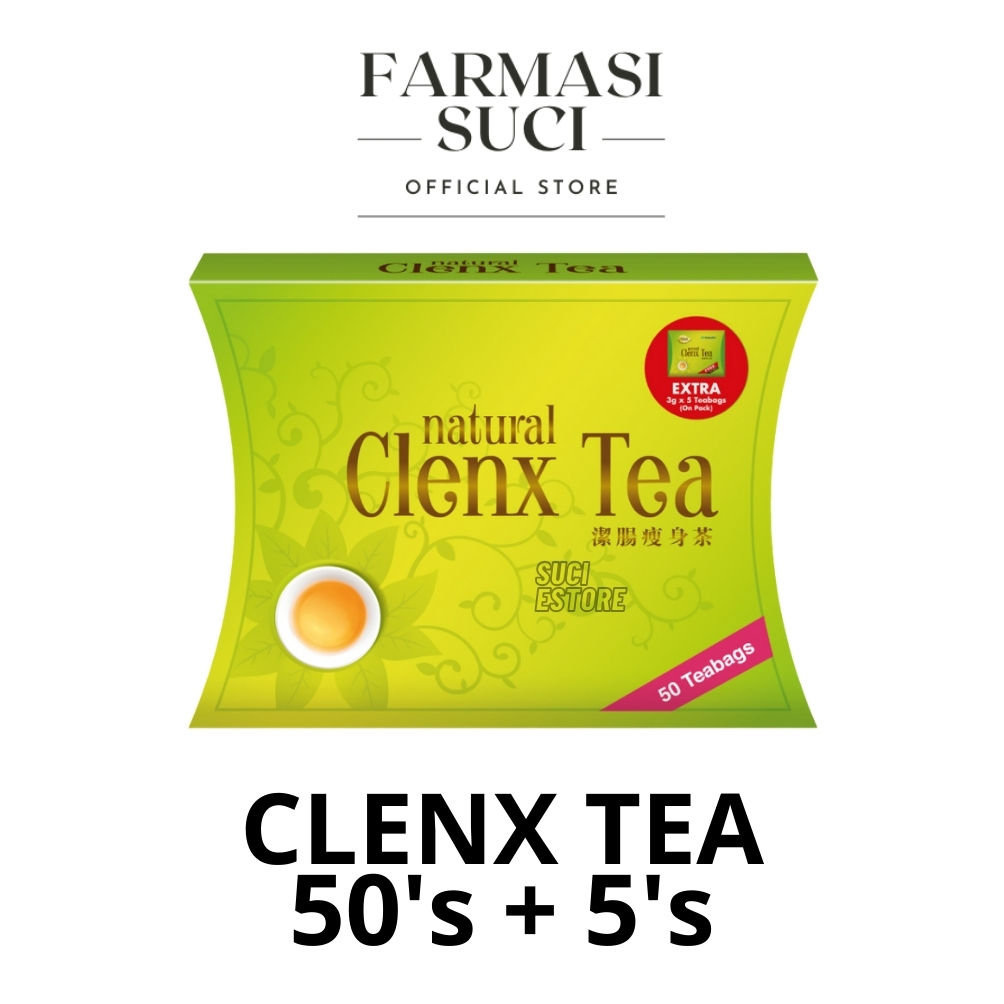NH Detoxlim Natural Clenx Tea (50 Sachets + 5 Sachets) | Shopee Malaysia