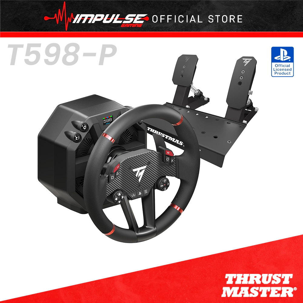Thrustmaster T598, Direct Axial Drive Force Feedback Racing Wheel for ...