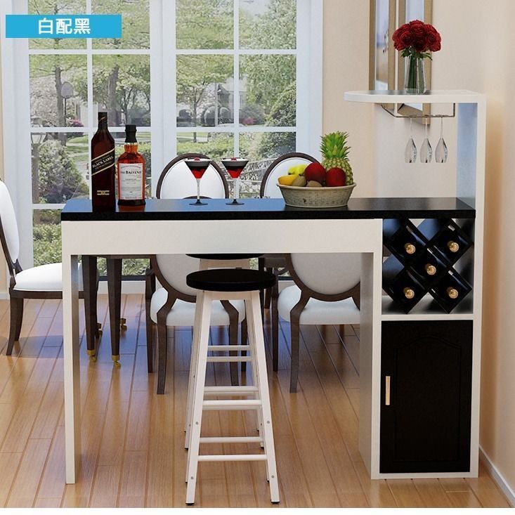 Home Bar Desk Simple Modern Bar Desk Wine Cabinet Living Room Dining ...
