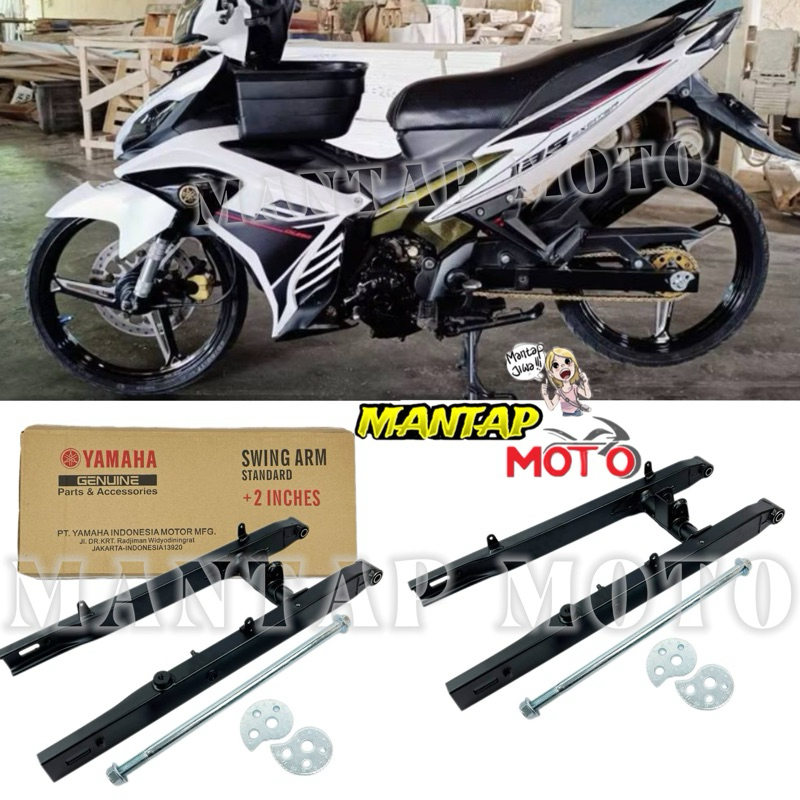 YAMAHA LC135 V1-V9 FI SWING ARM STANDARD 59CM LONG 2 INCH PANJANG 2 INCI LC 4S 5S V2 V3 V4 V5 V6 ...