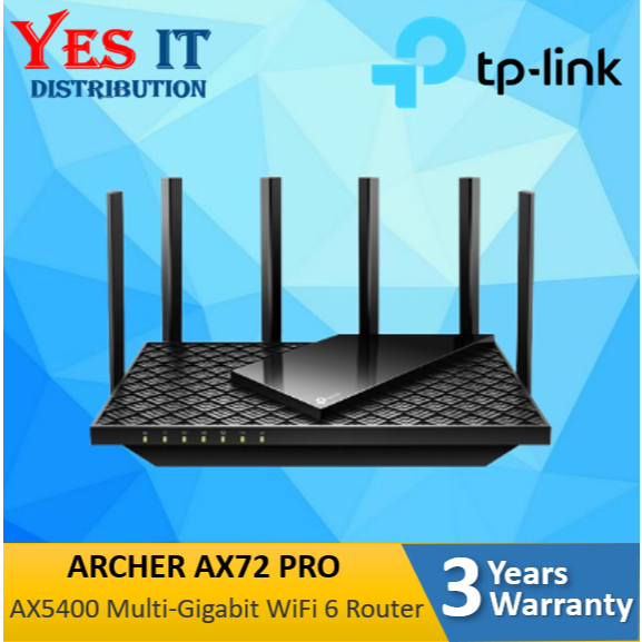 TP-Link Archer AX72 / AX72 Pro / AX73 AX5400 Dual-Band Gigabit Wi-Fi 6 ...