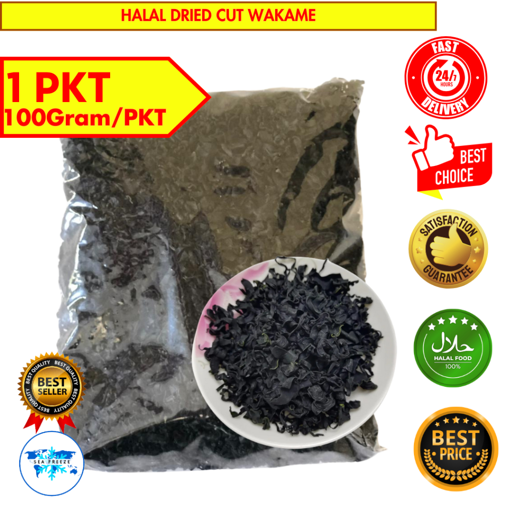 Dried Cut Wakame 100Gram/Packet | Shopee Malaysia