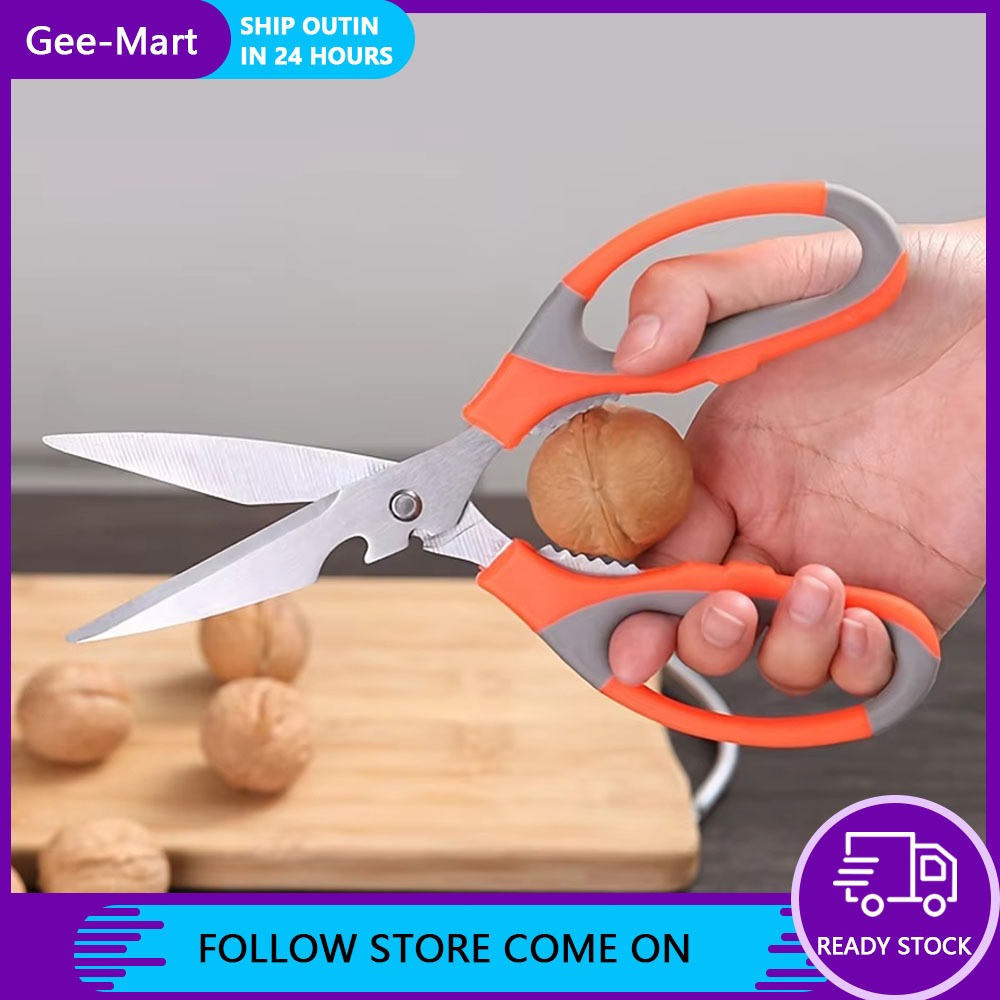 Kitchen Scissor Gunting Dapur Gunting Multifunctional Stainless Steel ...