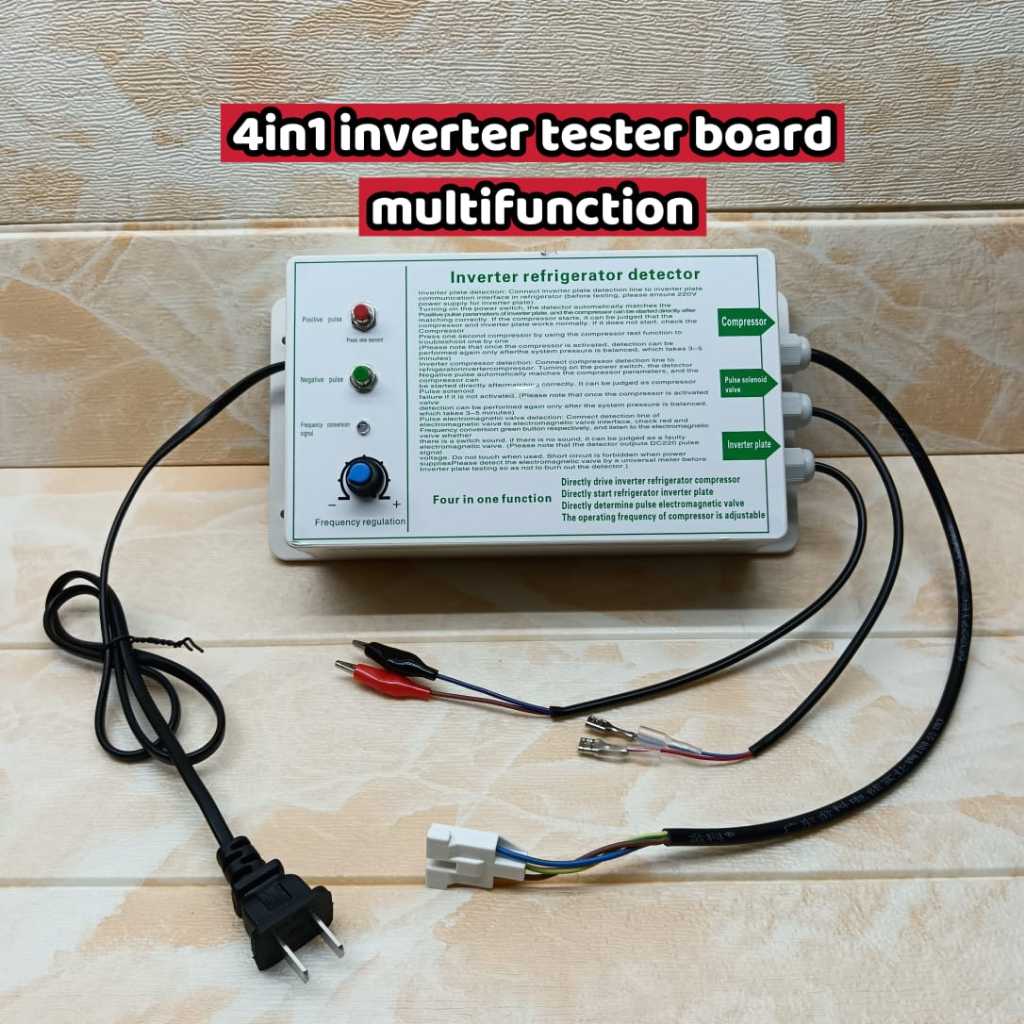 4in1 inverter tester board multifunction alat test kompressor peti ...