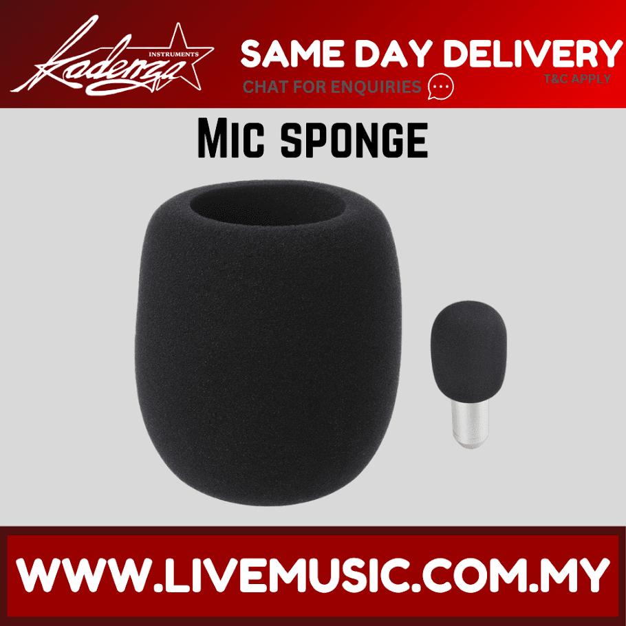 Kadenza MICROPHONE MIC SPONGE FOAM COVER Anti Noise Voice Wind Sound ...