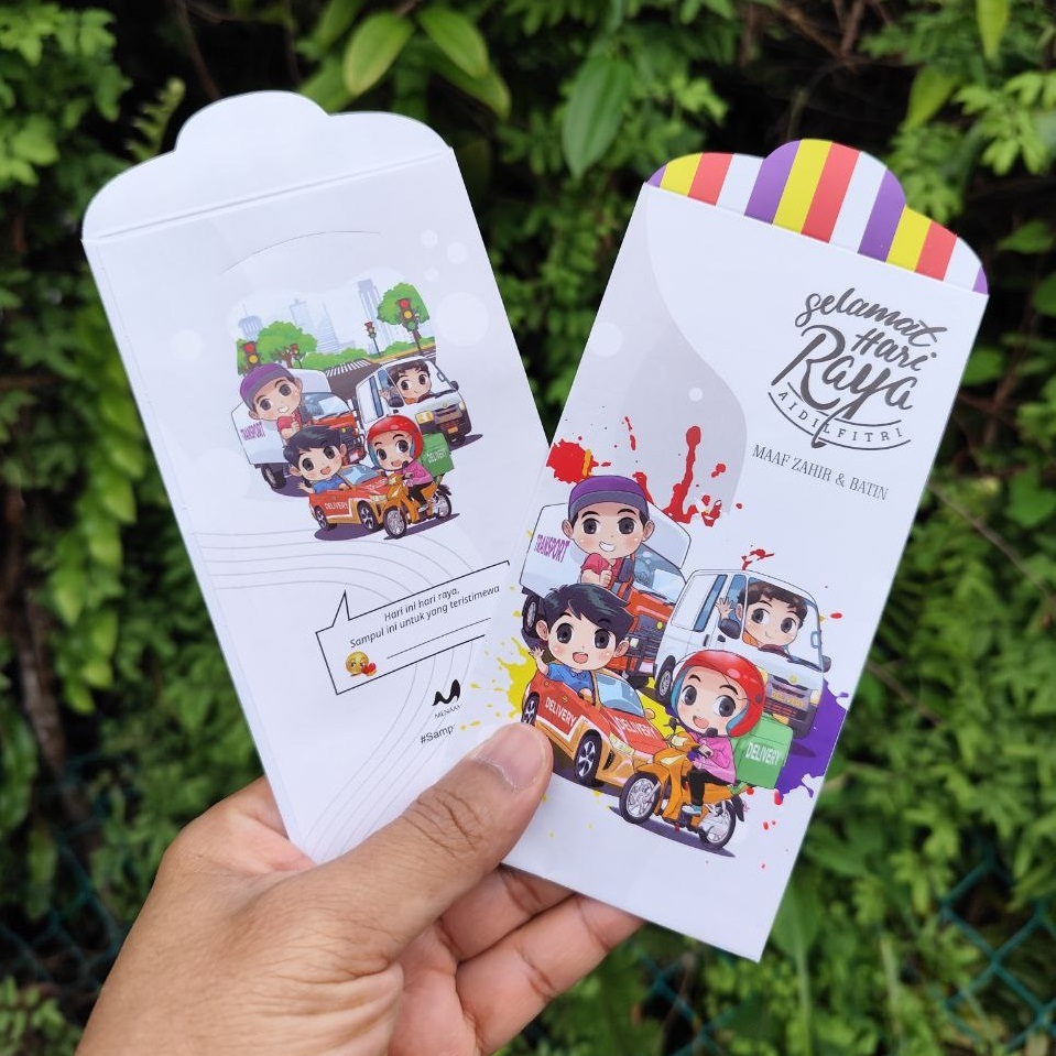 [ OFFICIAL ] RIDER RUNNER SAMPUL RAYA 2025 ANGPAO CANTIK MONEY PACKET ...