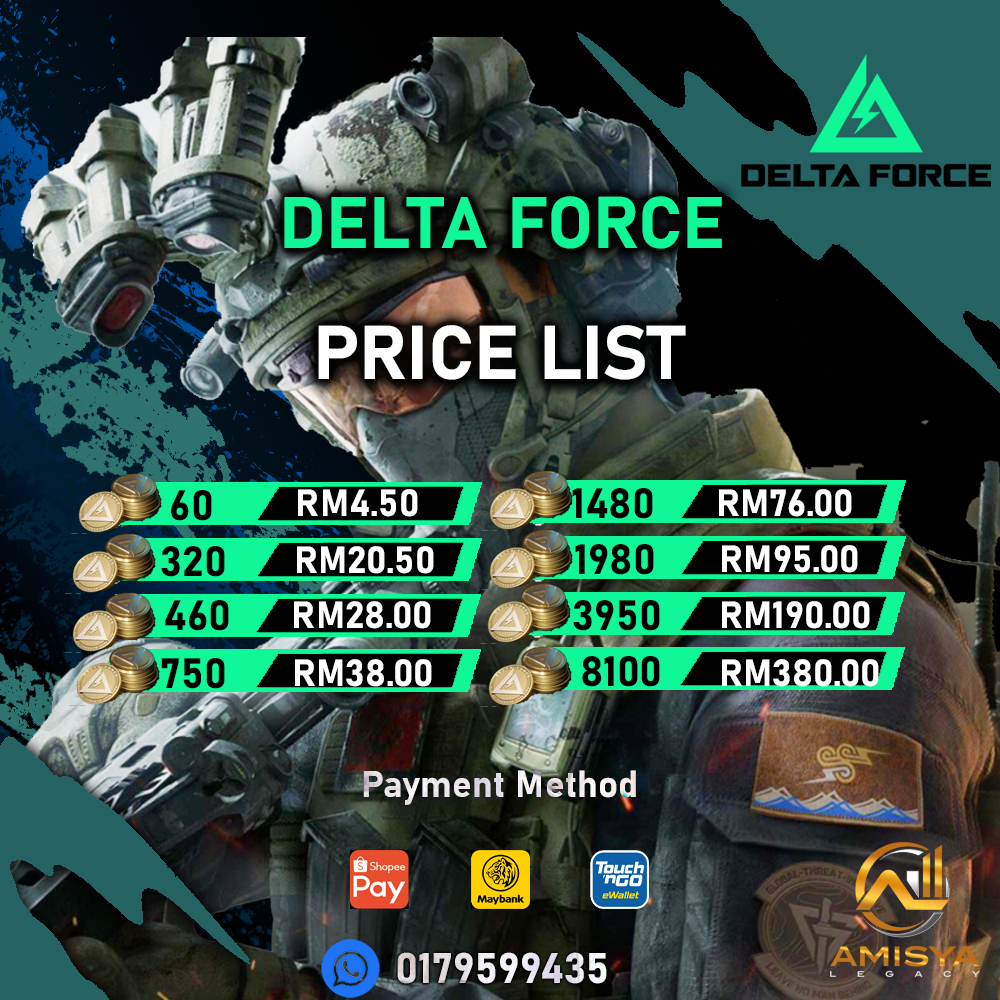 Delta Force PC Games Coins | Shopee Malaysia
