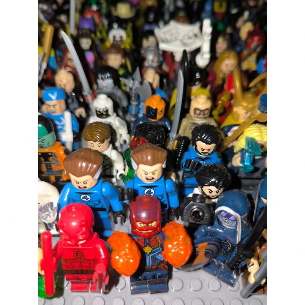 Bootleg Minifigures Dc&Marvels Superheroes | Shopee Malaysia