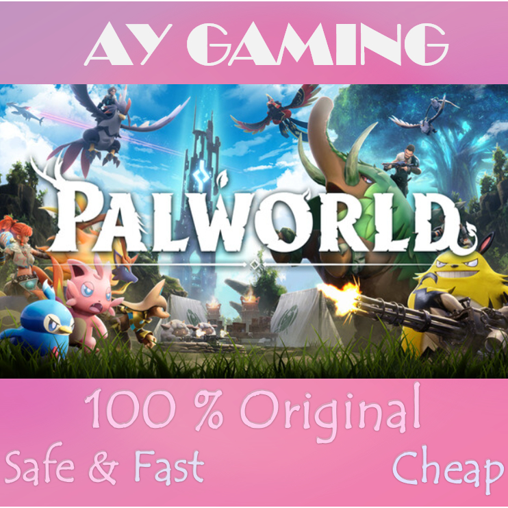 Palworld (Online Multiplayer & Single-player PC Game ) | Shopee Malaysia