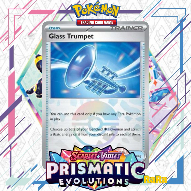Glass Trumpet - 110/131 - [Pokeball] Reverse Holo Scarlet & Violet ...