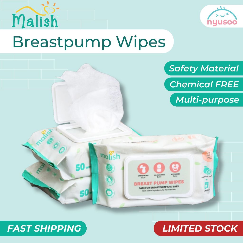 Malish Breast Pump Wipes | Shopee Malaysia