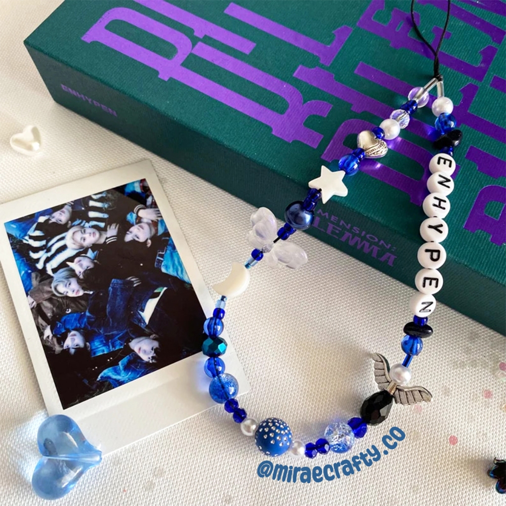 Enhypen Dark Blood Dimension Dilemma Phone Strap | Enhypen Engene ...