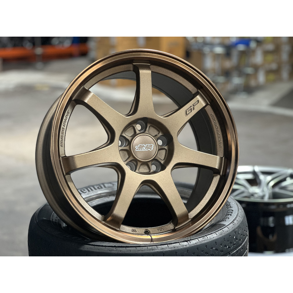NEW 17X8J Mugen GP Rim (set of 4) Bronze 5X114.3 for Civic Accord WRV ...