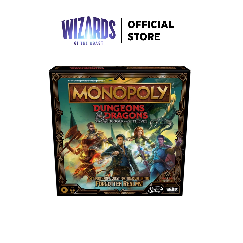 Monopoly Dungeons & Dragons: Honor Among Thieves Game, Inspired by the ...